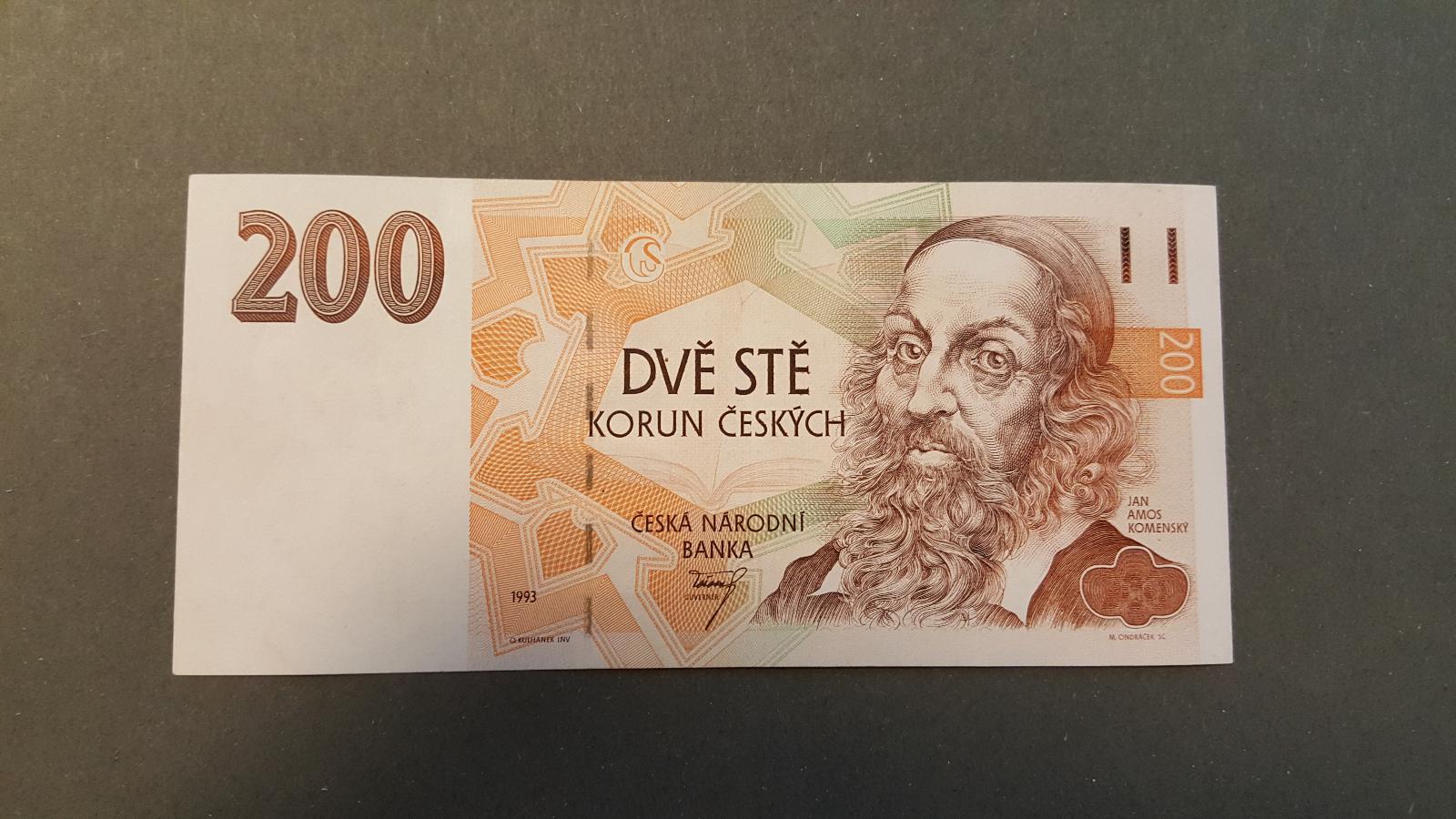 Špatně natisknutá bankovka 200 Kč má hodnotu i více než půl milionu ...